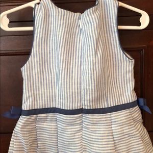 Mayoral | Dresses | Linen Sear Sucker Dress Girl Like New | Poshmark